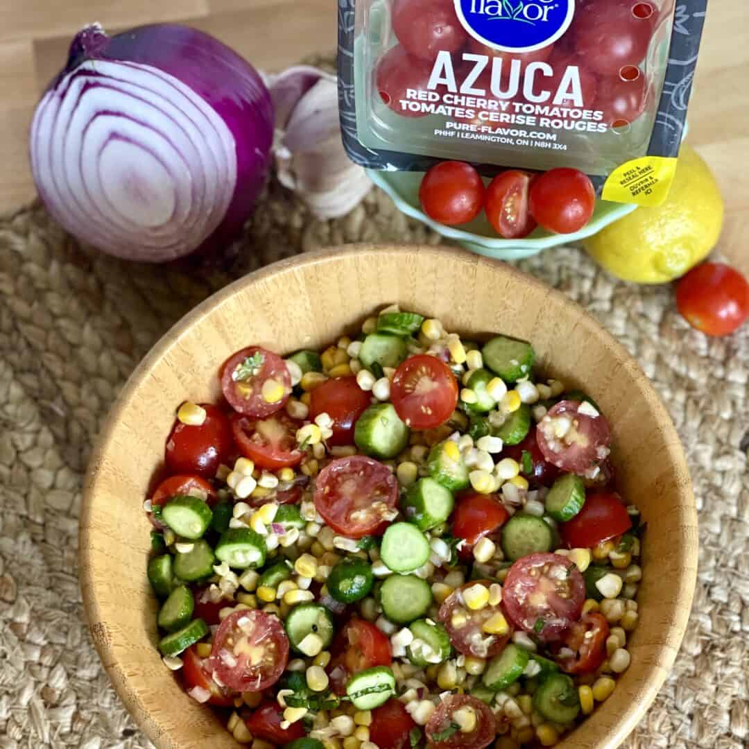 Sweet Corn and Tomato Salad - Dinner in 321