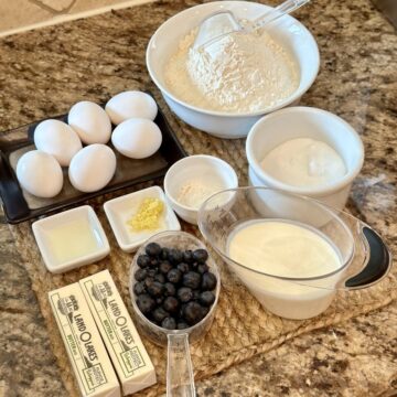 Lemon Blueberry Pound Cake - Dinner in 321