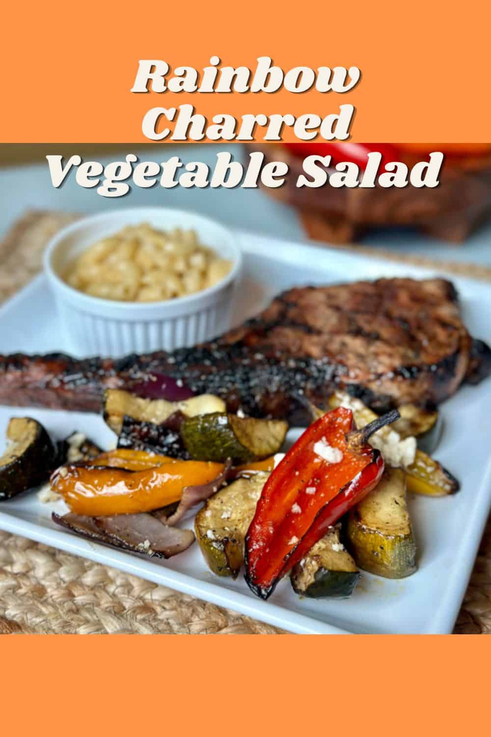 Rainbow Charred Vegetable Salad - Dinner in 321