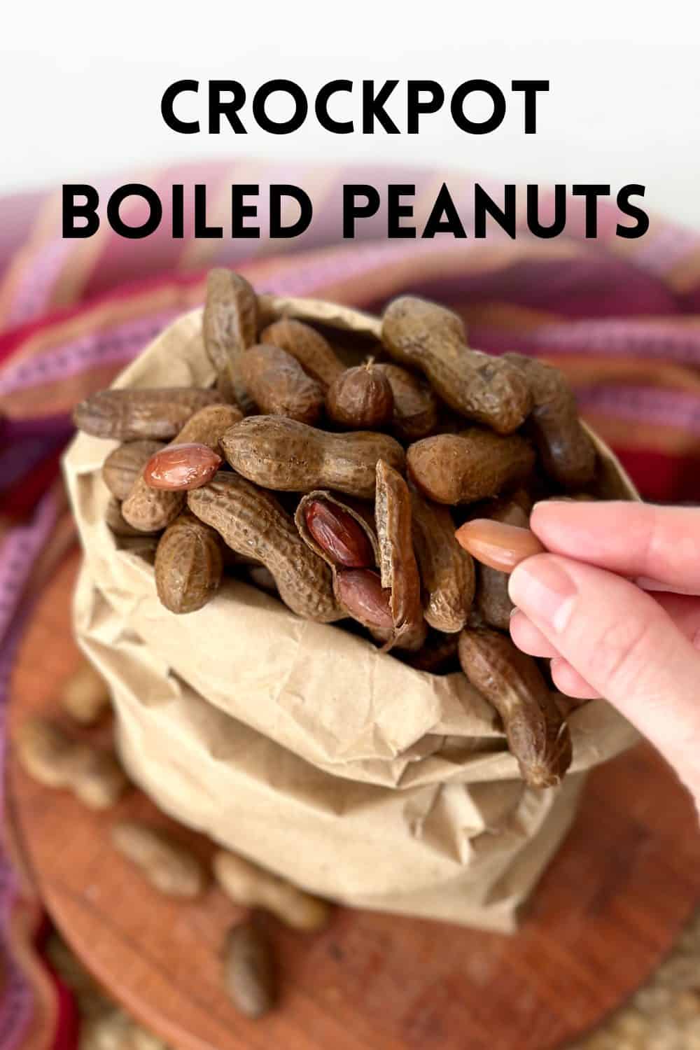 Crockpot Boiled Peanuts - Dinner in 321