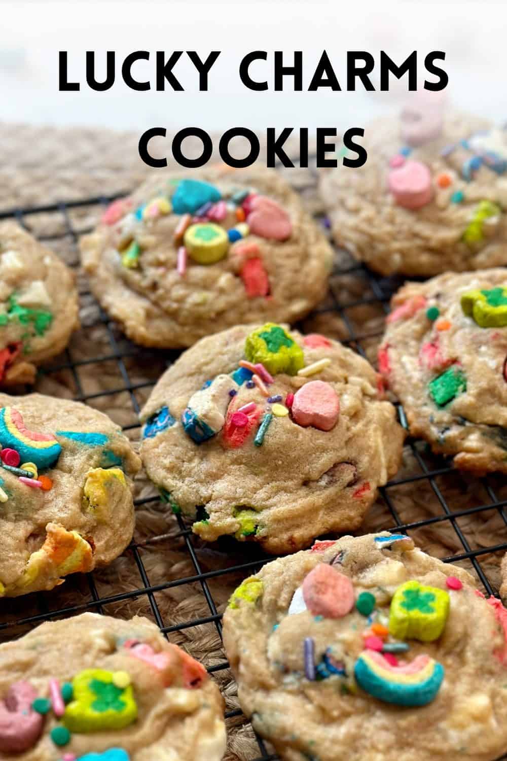 Lucky Charms Cookies - Dinner in 321
