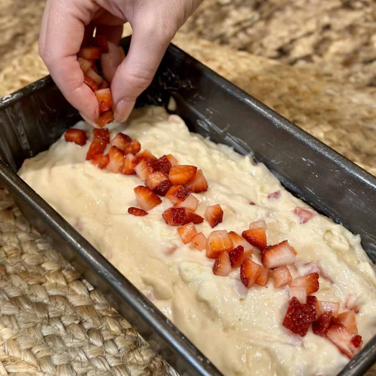 Strawberry Lemon Pound Cake - Dinner in 321
