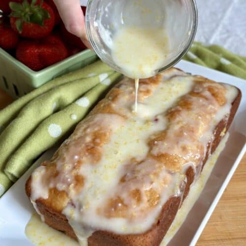 Strawberry Lemon Pound Cake - Dinner in 321