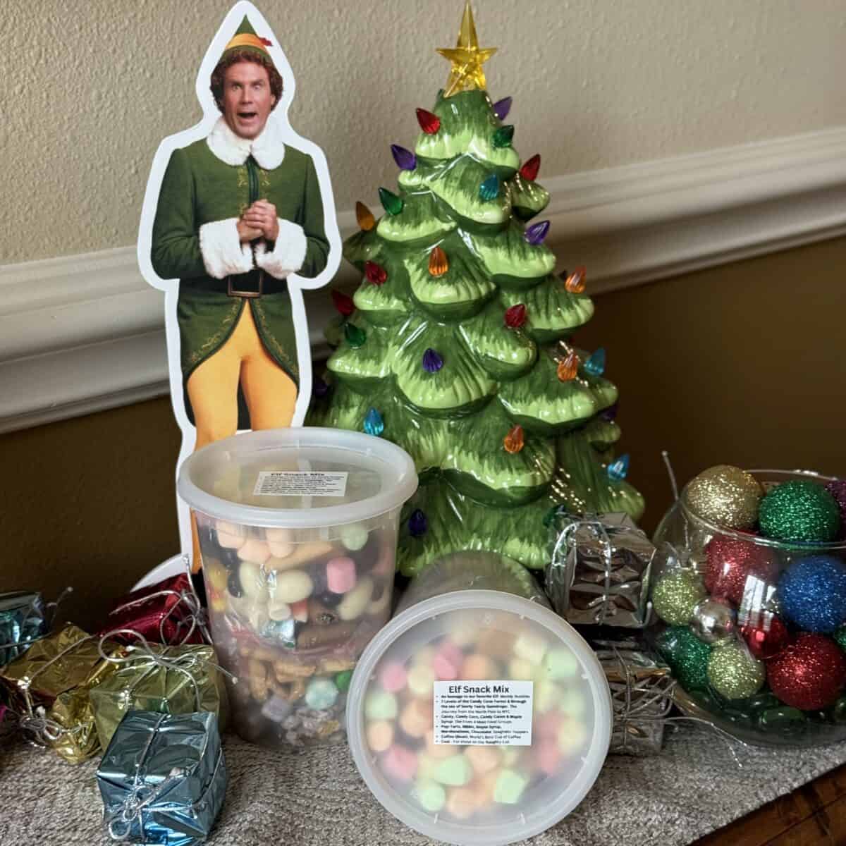 Holiday Elf Snack Mix - Dinner in 321